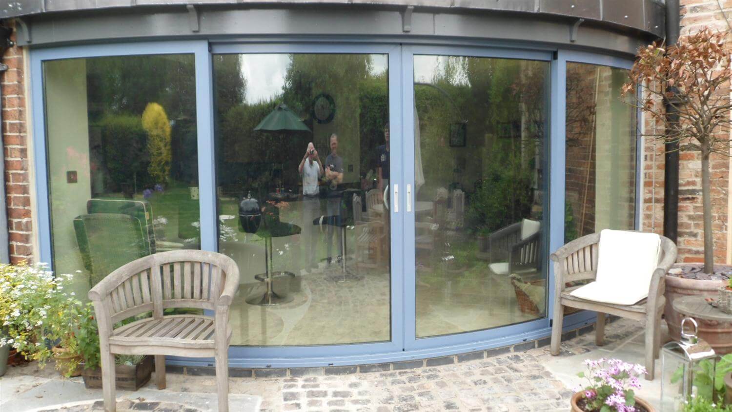 Curved Glass Sliding Doors