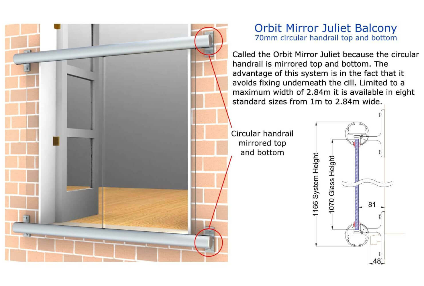 Juliet Balcony | Glass Juliette Balconies | Balcony Systems
