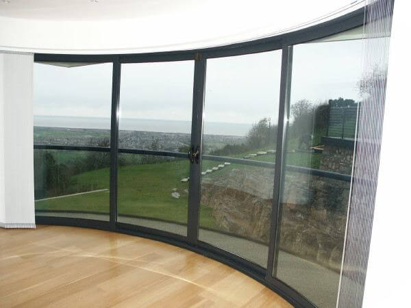 Curved Glass Sliding Doors