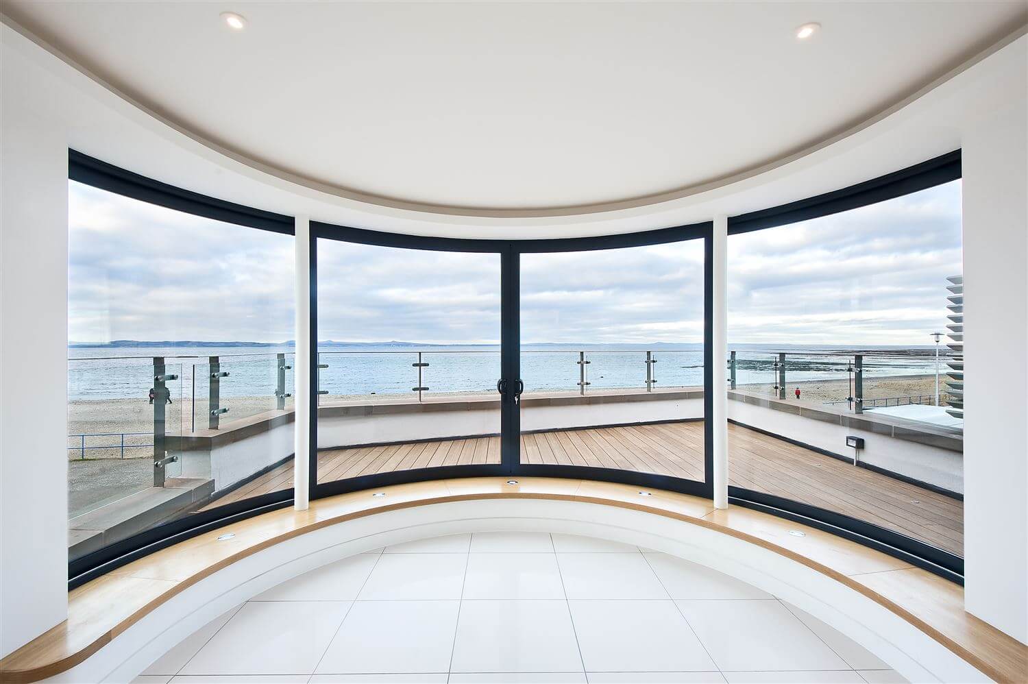 Curved Glass Sliding Doors