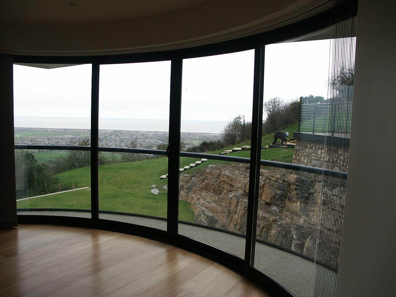 Curved Glass Sliding Doors | Curved Glass Patio Doors | Balcony Systems