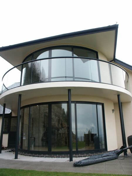 Curved Glass Sliding Doors | Curved Glass Patio Doors | Balcony Systems