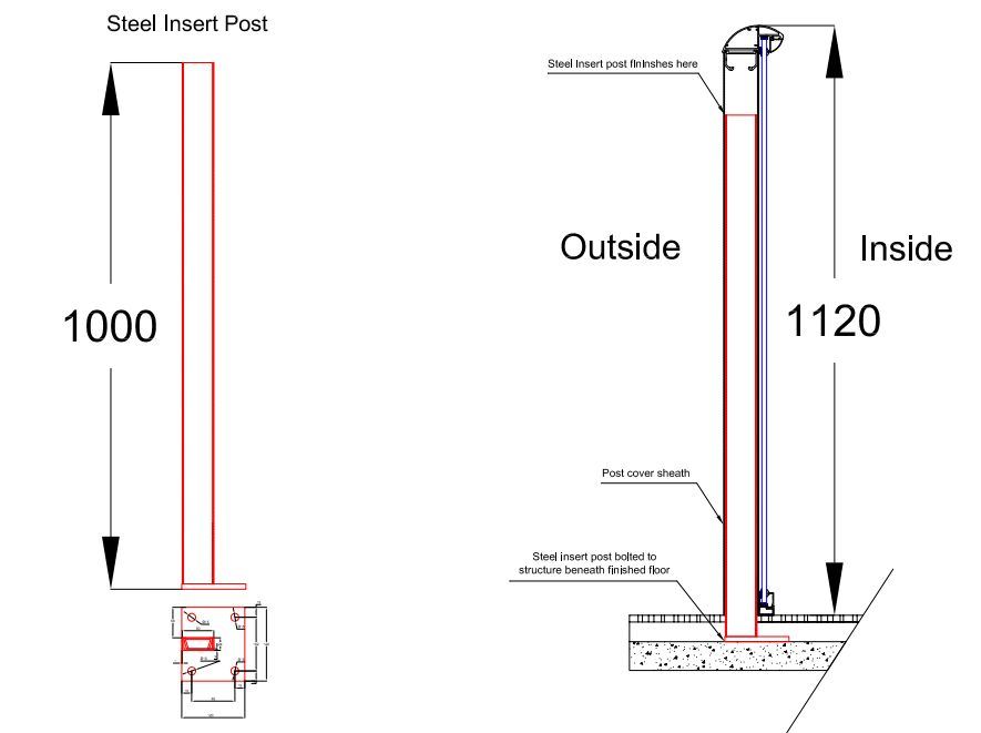 Glass Balustrade | Drawings | Tech Specs | Balcony Systems